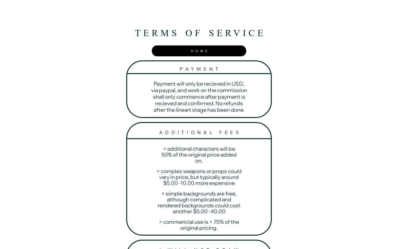 Terms Of Service